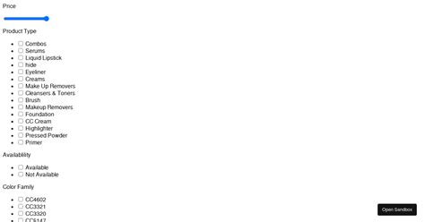 jquery playground codesandbox