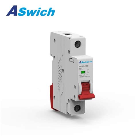 Solar Pv 500v Single Phase Three Phase 125a Isolator Electric Disconnector Switch Isolation Ac