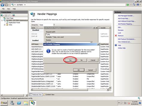 How To Set Up PHP On IIS7 5 With Fastcgi ExchangeCore