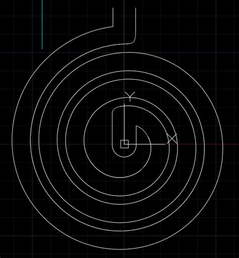 Spiral Groove Autocad 2d Drafting Object Properties And Interface