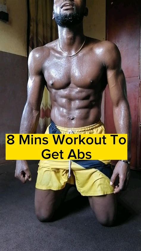 8 Mins Workout To Get Abs 🔥💪 Eat Healthily And Stay On A Calorie Deficit Lower Abs Workout