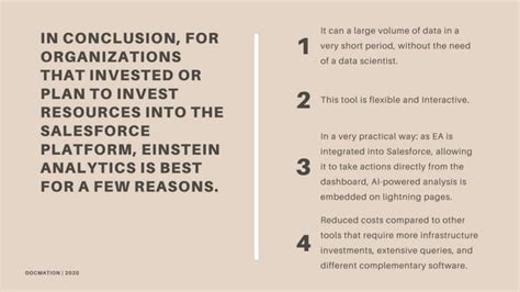 Salesforce B2b Commerce Einstein Analytics Dashboard Docmation Ppt