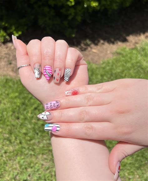Alice In Wonderland My Nail Lady Killed This Set R Nails