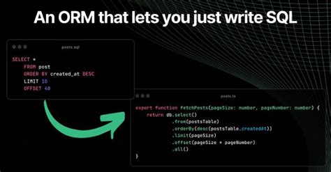 mohamed amine tebini on linkedin drizzleorm typescriptdevelopers databaseoperations prisma