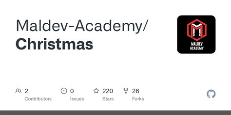milestones maldev academy christmas · github