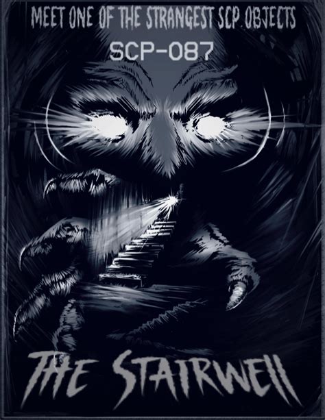 My Another Art In Retro Horror Comics Style Scp 087 Rscp