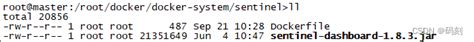 Docker运行sentinel、docker打包sentinel 镜像、控制台环境搭建及使用介绍 Docker Sentinel Csdn博客