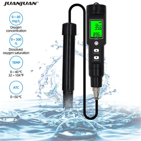 Do9100 Waterproof Dissolved Oxygen Meter Portable Temperature Oxygen Analyzer Dissolved Oxygen