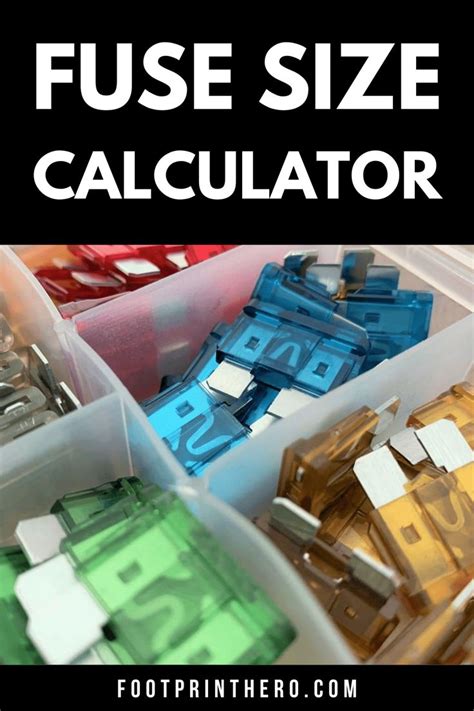 Calculate Fuse Size At Dane Wallace Blog