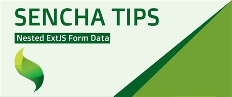 Nested Extjs Form Data Dev Community