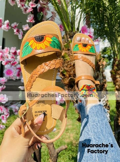 Zn00034 Huaraches Artesanales Piso Para Mujer Calidad Estándar Color
