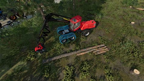Extended Wood Harvester Cutting Fs22 Kingmods