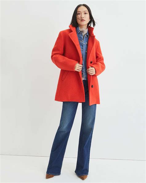 Veronica Beard Chapman Wool Dickey Coat In Currant 70 Off Editorialist