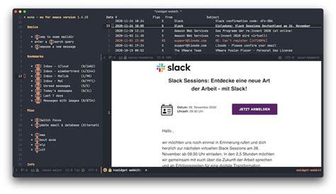 email setup in emacs with mu4e on macos macos and open source software