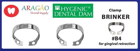 Grampo Para Isolamento Brinker Nº B4 Coltene Aragão Dental Supply
