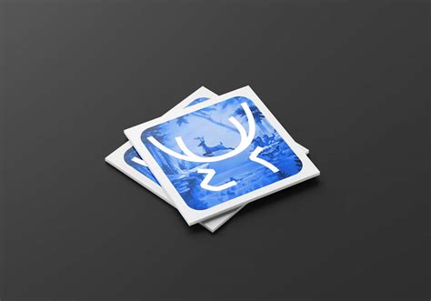 موکاپ کتاب مربع کد 46 دییر جی اف ایکس منبع موکاپ رایگان