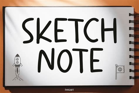 Sketchnote Font · 1001 Fonts