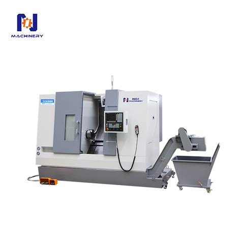 TCK A Slant Bed CNC Lathe Machine From China Manufacturer NO CNC