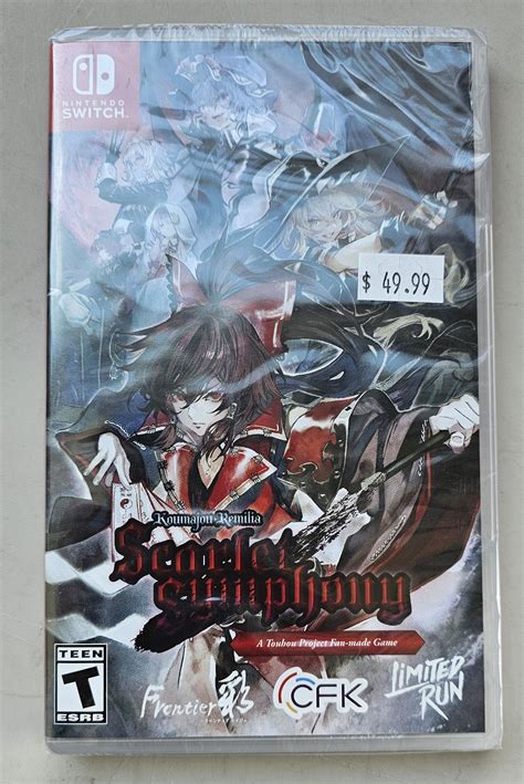 Koumajou Remilia Scarlet Symphony Nintendo Switch T5125 Core Gaming