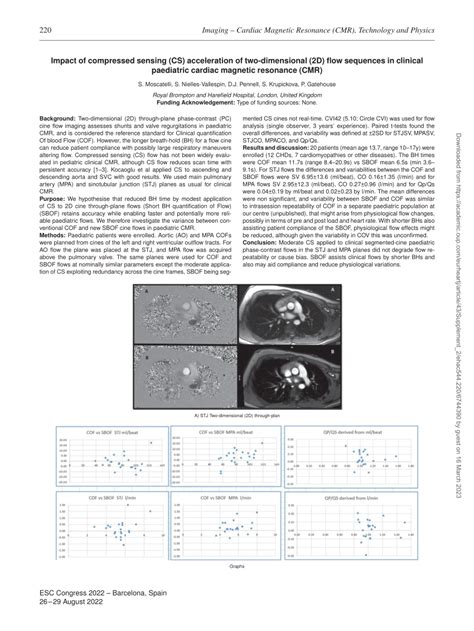 Pdf Impact Of Compressed Sensing Cs Acceleration Of Two Dimensional 2d Flow Sequences In