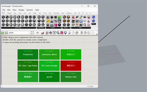 Bug Custom Command Object Preview Remains In Viewport Grasshopper