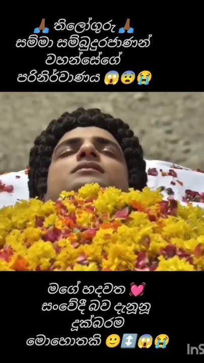 මගේ හදවත කමිපාකරවන දූක්බරම මොහොතනමි 🙏🏾 තිලෝගුරු සම්මා සම්බුදුරජාණන් වහන්සේගේ පරිනිර්වාණය 😱😨😭