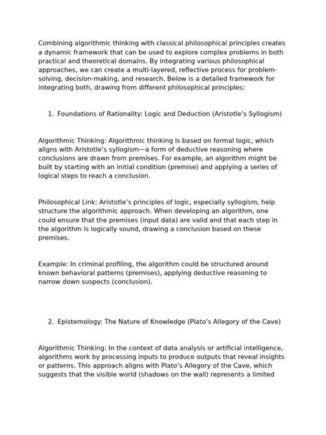 algorithm thinking pdf existentialism logic