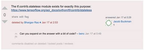 Deletion Of A Valid Answer By A Mod Meta Stack Overflow