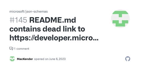 Readmemd Contains Dead Link To Json