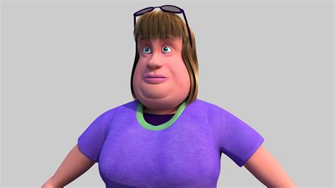 Character Woman Free 3d Models Download Free3d