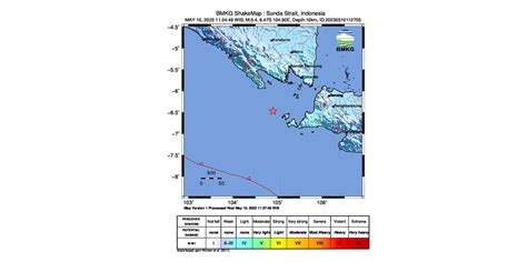 Breaking News Gempa Bumi Magnitudo 54 Guncang Banten Id