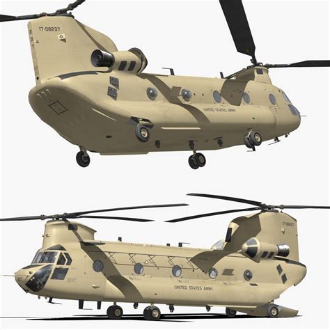 Ch47 Chinook 3d Model Turbosquid 1904579