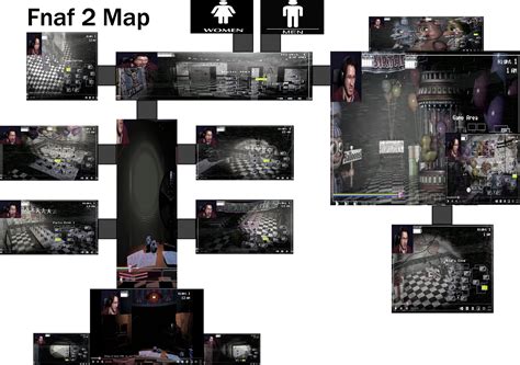 Fnaf 2 And “save Them” Maps Scaled To The Camera Layout Gametheorists