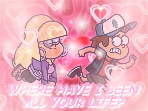 Gravity Falls Dipper And Candy Kiss