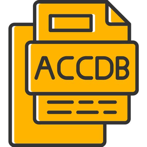 Accdb File Format Files Foramts Formats Icon Download On Iconfinder