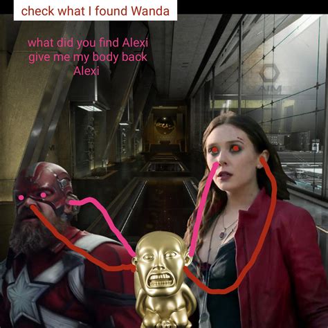 Scarlet Witch And Red Guradian Body Swap By Phantomwidow12 On Deviantart