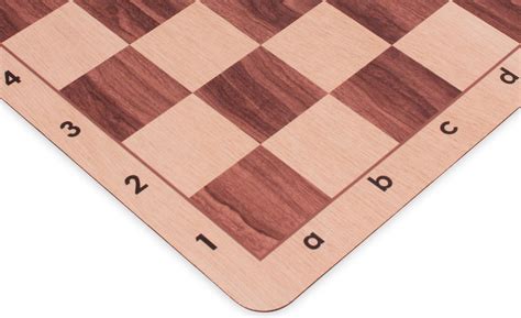 The Chess Store Floppy Chess Board Walnutand Maple Squares With Alpha