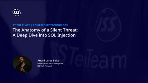 The Anatomy Of A Silent Threat Deep Dive Into Sql Injection