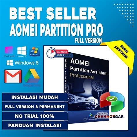 Jual Aomei Partition Assistant 2023 Retail Lisensi Full Version