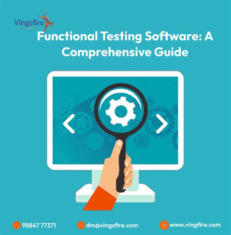 Functional Testing Software A Comprehensive Guide Vingsfire We