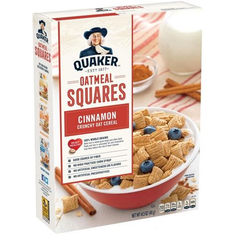 Quaker Oat Squares Cereal