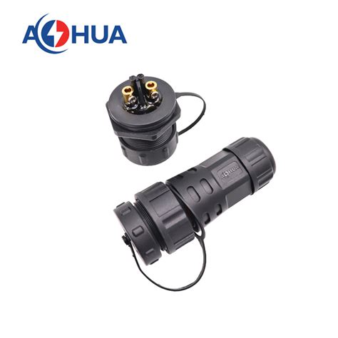 China Super Seal Ip67 Panel Mount 4 Pin Waterproof Screw Wire Connector China Screw Wire