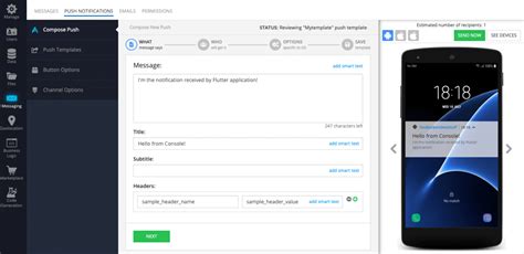 Push Notification Setup For Flutter Sdk Backendless Mbaas Platform
