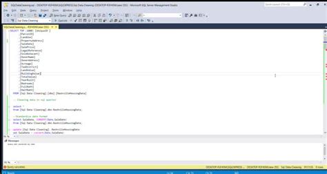 Alisha Lohani On Linkedin Sql Sqlqueries Sqlserver Datacleaning Dataanalytic