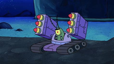 Planktons Rocket Tank Encyclopedia Spongebobia Fandom