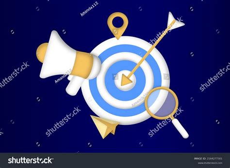 Market Segmentation Adverts Target Market Target Stock Vector Royalty