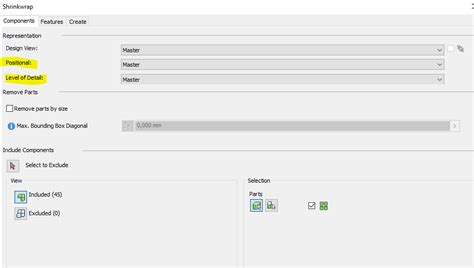 Positional Representation In Combination With Lod Substitute Shrinkwrap Autodesk Community