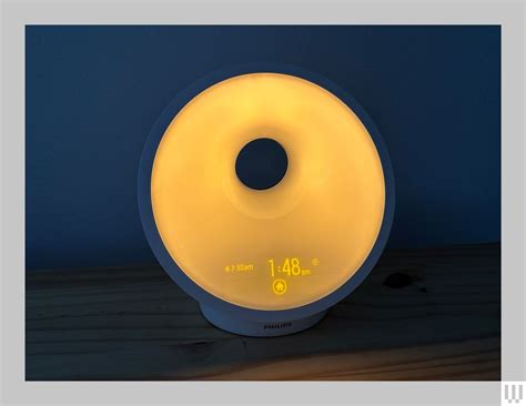 Philips Hf3520 Wake Up Light Coloured Sunrise Simulation White Shelly