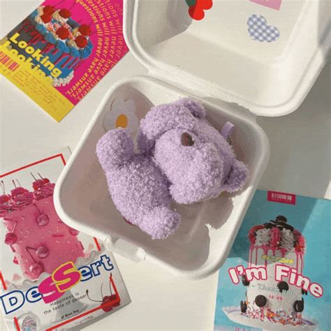 특가할인퐁신퐁신 부끄 곰돌이 키링 슈퍼샤이한 뽀글이 곰 열쇠고리 가방 키링 COLOR 귀여운 곰인형 키링 예쁜 인형 키링 에이블리