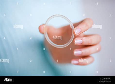 The Vaginal Ring Nuvaring Is A Hormonal Estroprogestative Contraceptive Stock Photo Alamy